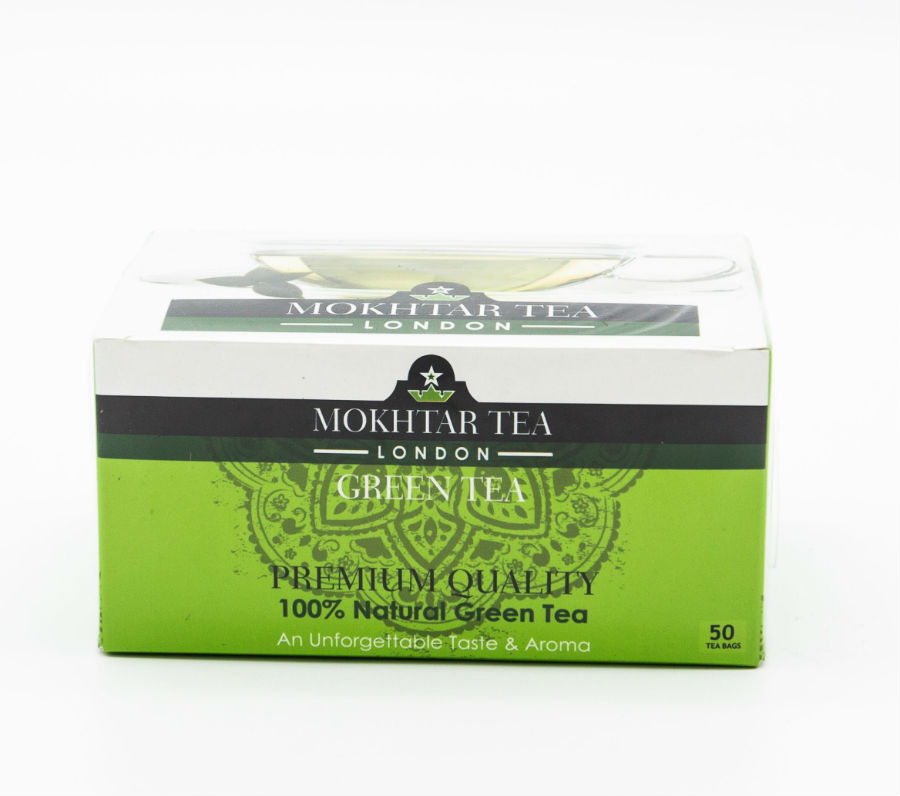 Mokhtar Green Tea Bags – SpeengharFoods